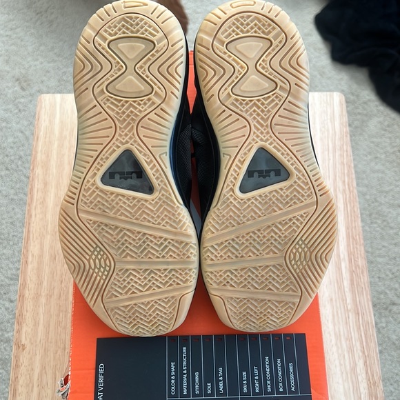 Nike | Shoes | New Lebron 1 Low Black And Gum W Original Box 10 Authenticity Guaranteed | Poshmark